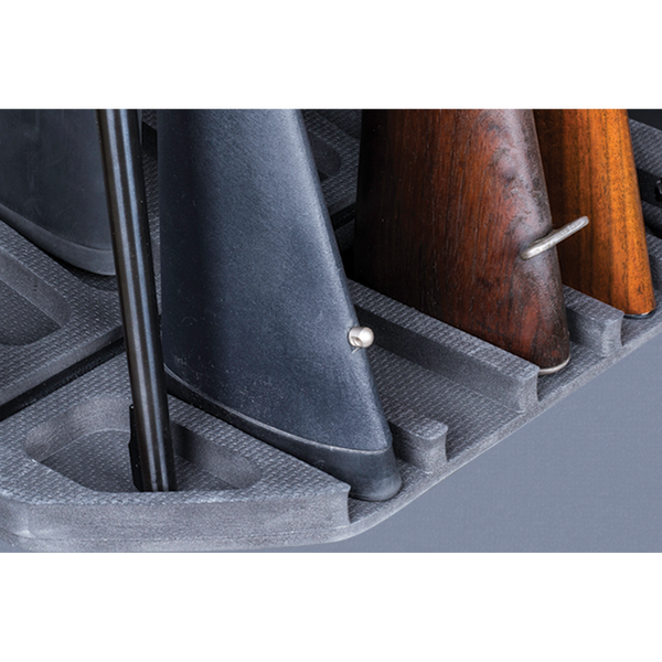 Swing Out Gun Rack System - 13 gun (SOR13) - Bomb City Safes